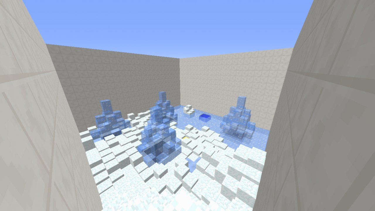 Find The Button Themed Minecraft Map