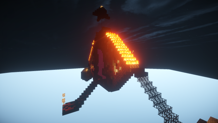 Huge Nether Portal Minecraft Map