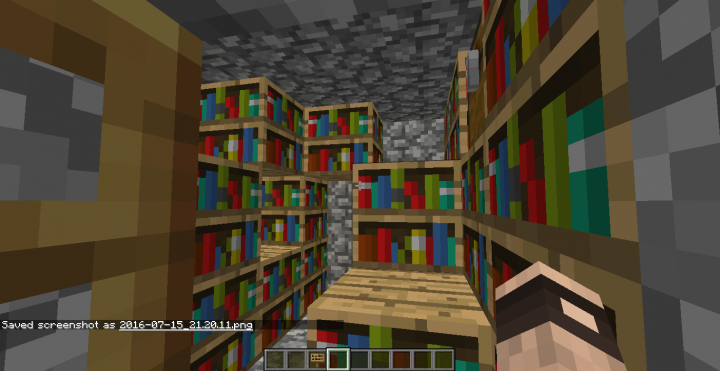 Smal Bookstore Minecraft Map