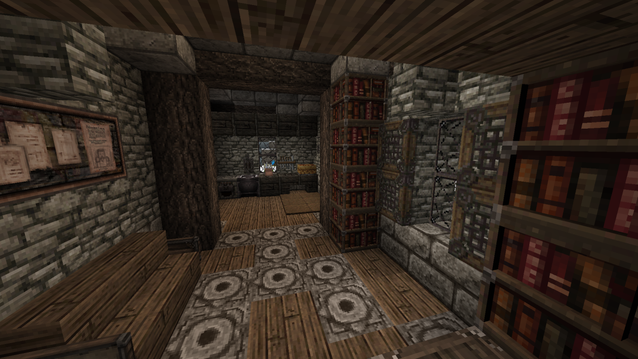 Snowy Medieval Plot Build Minecraft Map