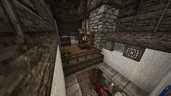 Snowy Medieval Plot Build Minecraft Map