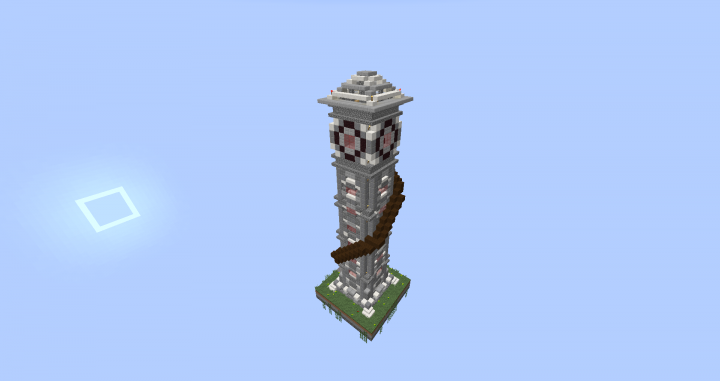 PLM - Chunk Challenge Snake Tower Minecraft Map