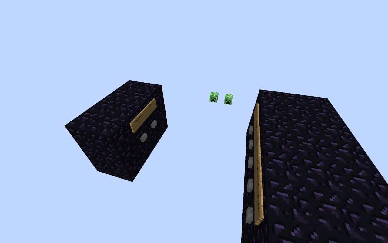 Creeper Run! Minecraft Mini-Game Minecraft Map