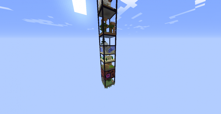 Chunk Challenge #4 - Chunk Tower Minecraft Map