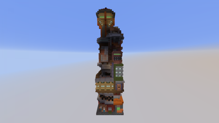 Dystopian District Minecraft Map