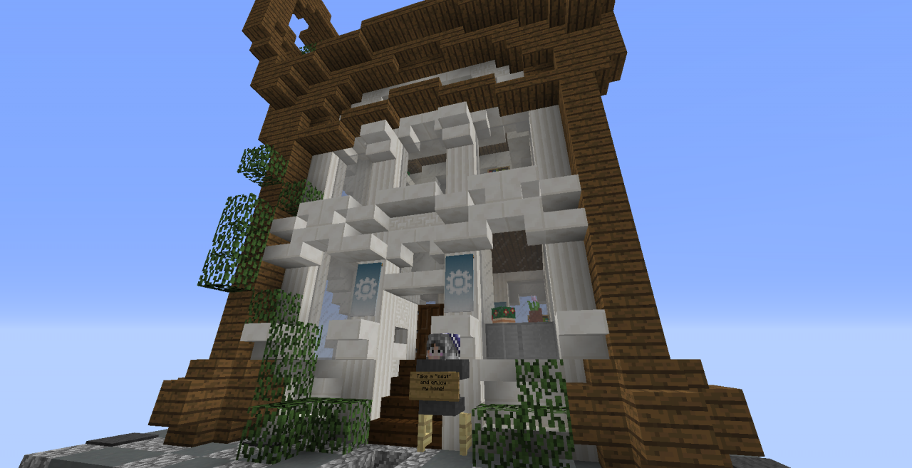 Chair House. Minecraft Map
