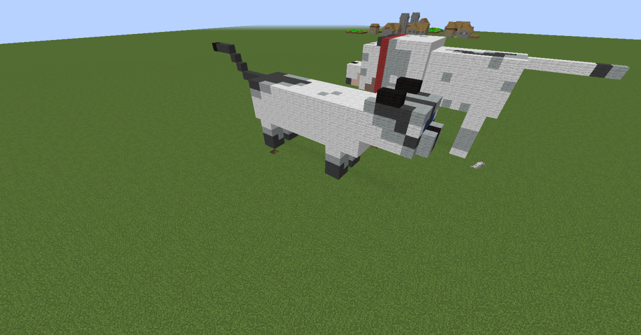 Dog and cat Minecraft Map