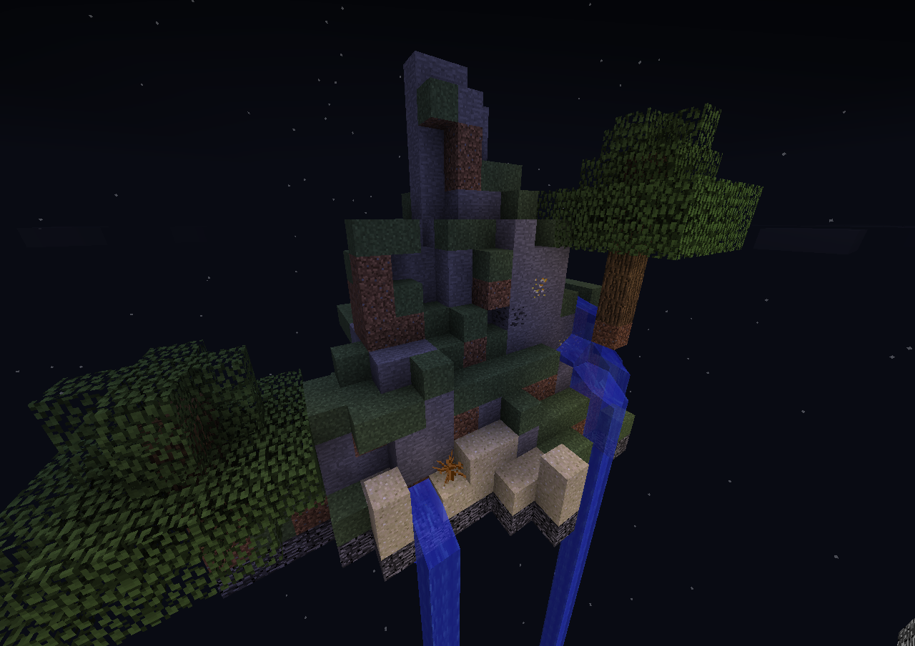 The 2 Side Of World! Minecraft Map