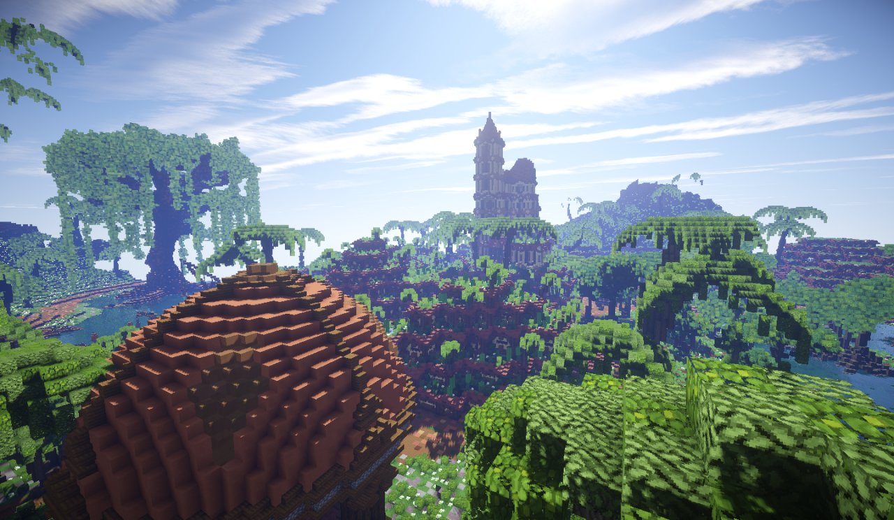 TropicalCity By Fleixe [Elysium Fire App] Minecraft Map