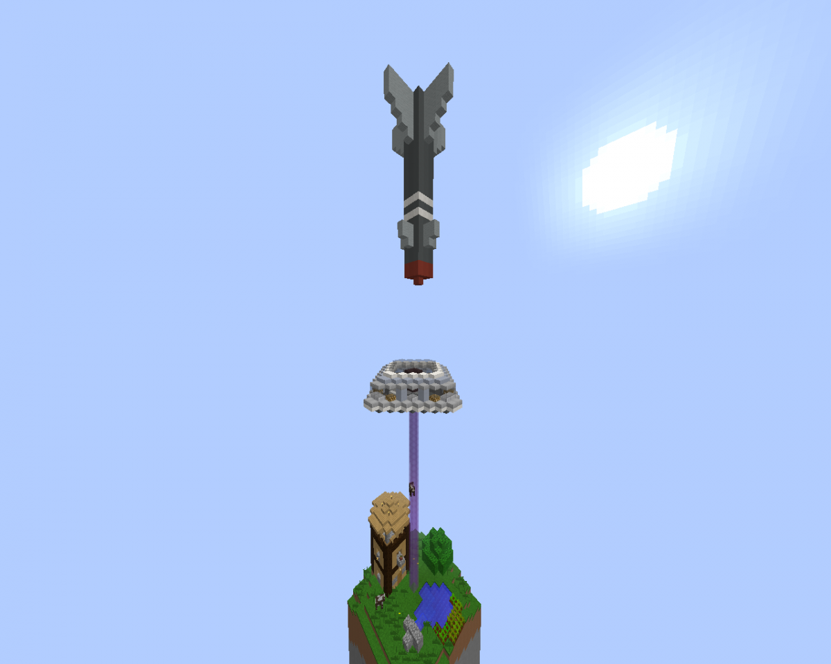 PMC Chunk Challenge - From Earth to Space Minecraft Map