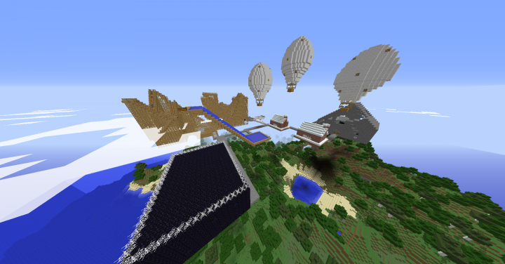 The land above the sky.. Minecraft Map