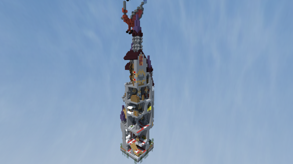 Solo Build Chunk Challenge: The Lonely Tower Minecraft Map