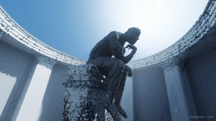 The Thinker - Minecraft Organic Minecraft Map