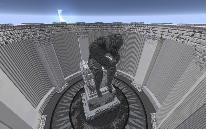 The Thinker - Minecraft Organic Minecraft Map