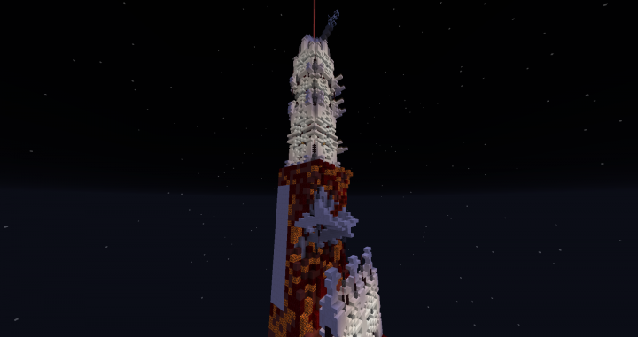 Mars Space Station - Chunk Challenge Minecraft Map