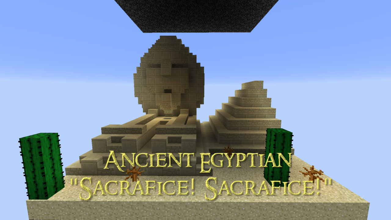 The Evolution of Architecture w/ Hidden Message Minecraft Map