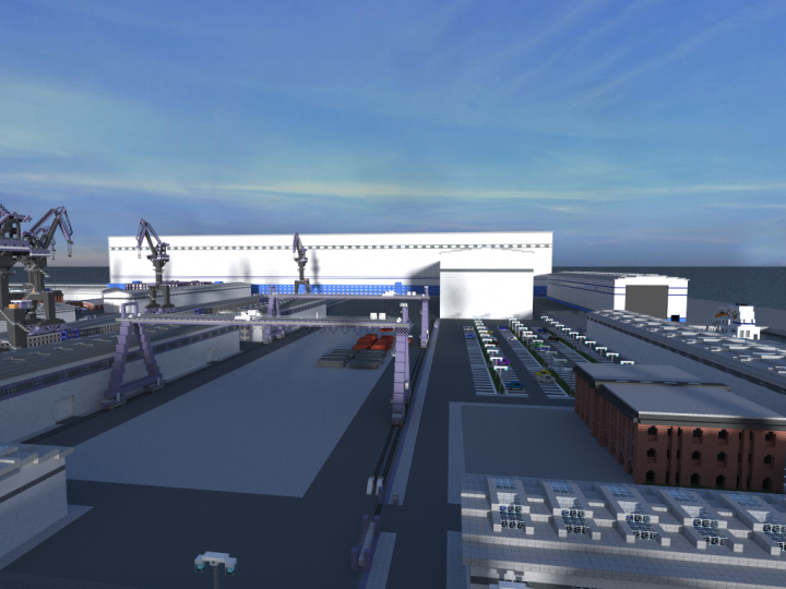 Atlantic-Titan Shipyard Minecraft Map