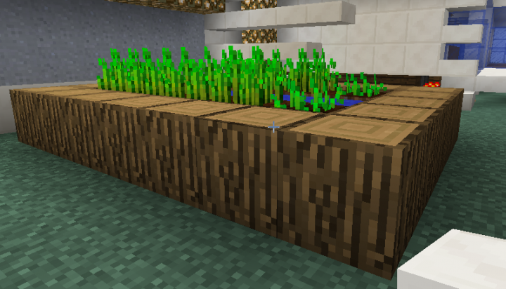 modern redstone house complete with infinite diamond block, gold block, and iron block ...