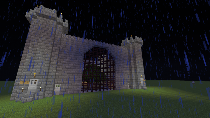1.7.10 Small Castle: My First Map V2 Minecraft Map