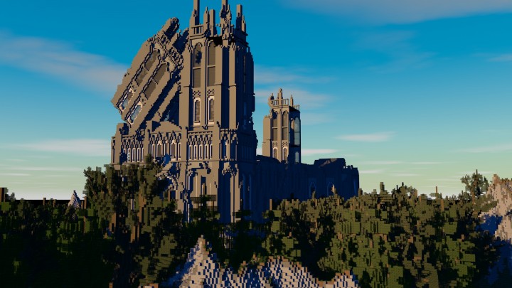 [Minecraft Cinematic] Washington National Cathedral Minecraft Map