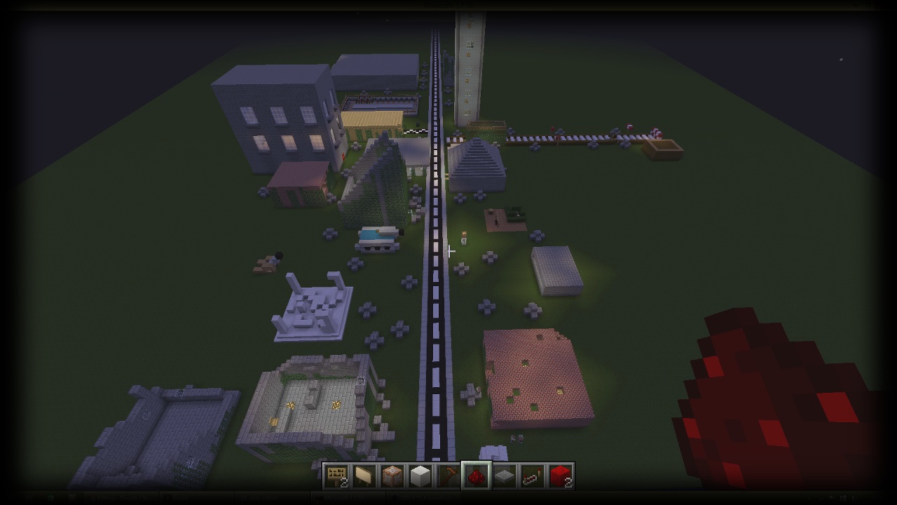 the quast Minecraft Map