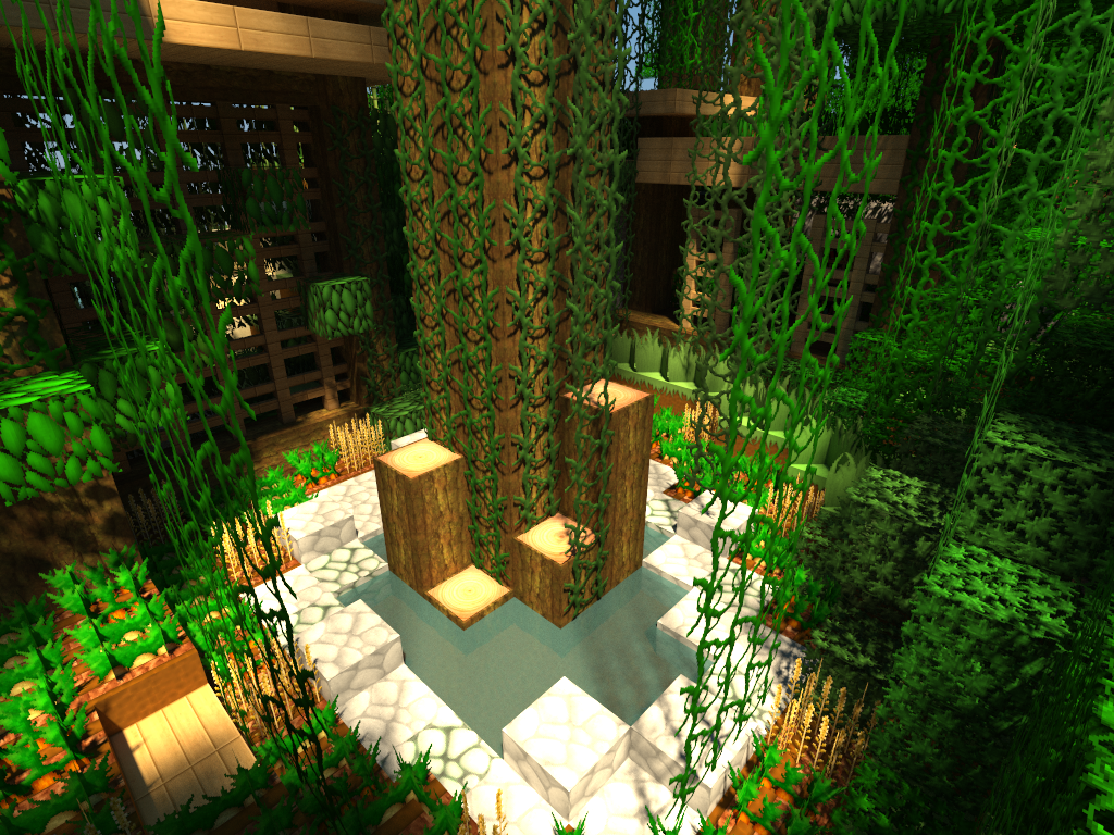 Modern Jungle House Minecraft Map