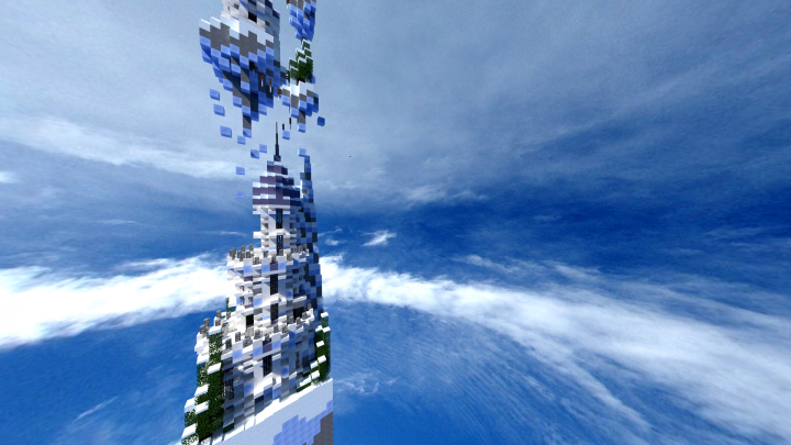 Castle of the Cold Wizard (Chunk challenge) Minecraft Map