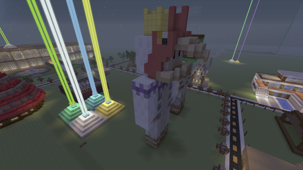 Fable Chicken Hero Skin Statue Minecraft Map