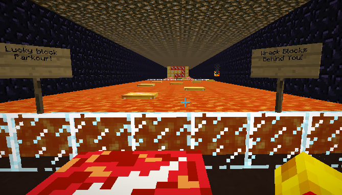 PopularMMOs Lucky Block Race Nether Lucky Block Minecraft Map