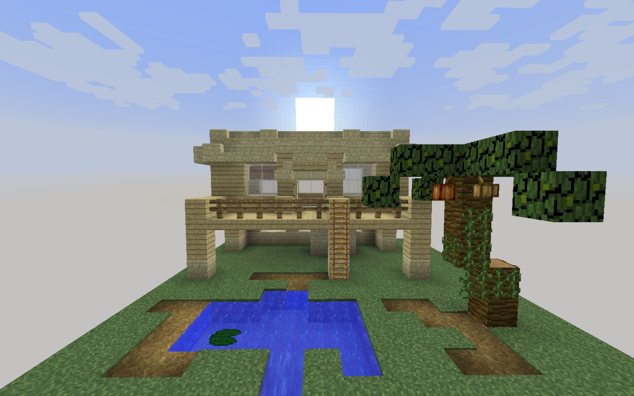 Sea Side Shack - Chunk Challenge: Solo Build Contest. Minecraft Map