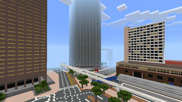 Ultra Music Festival, Bayfront Park (Miami, FL) 2016 Minecraft Map