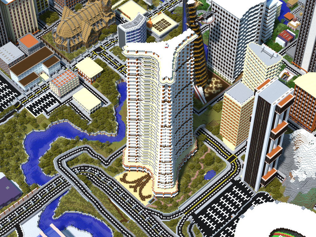 Matt's MineCity - Massive Modern City - DOWNLOAD! Minecraft Map