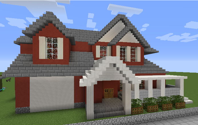 Traditional Minecraft House Minecraft Map