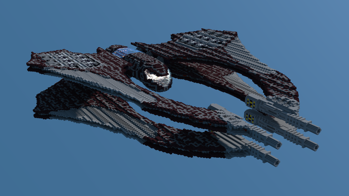 MC1880-T16676 Spectre Class Raider-Augmented Luxury Yacht Minecraft Map