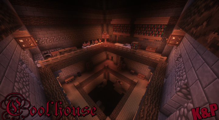 It's a pretty cool house! -K&P Minecraft Map