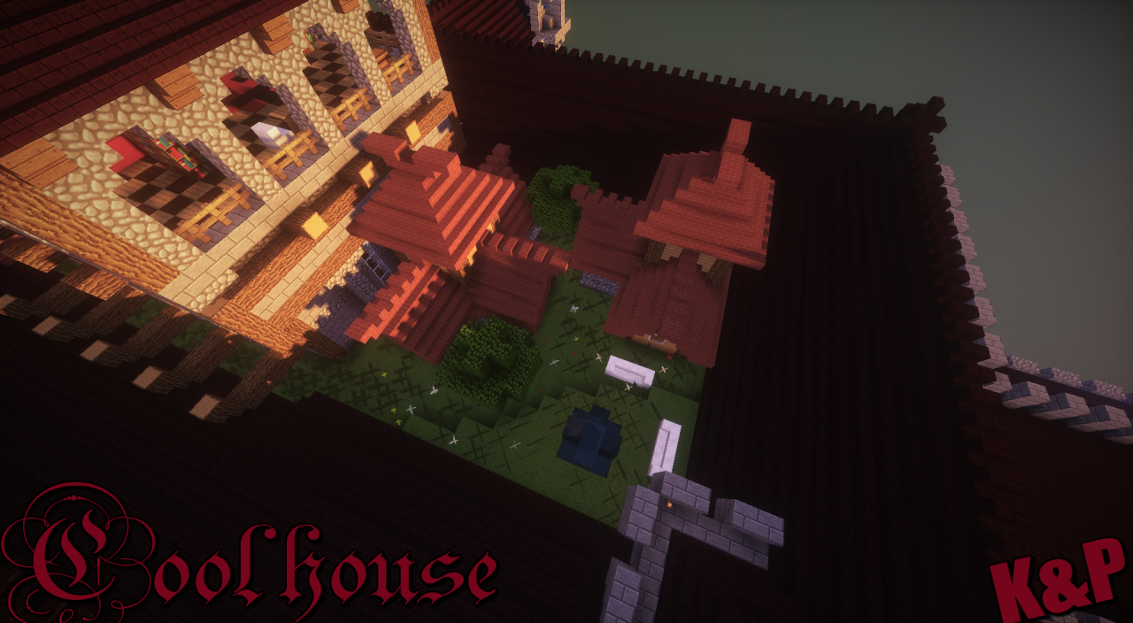 It's a pretty cool house! -K&P Minecraft Map