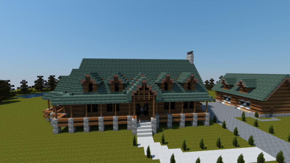 Quick log home build #2 Minecraft Map