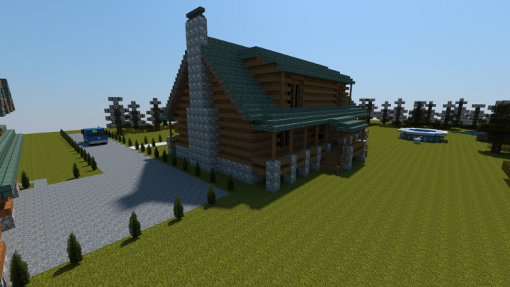 Quick log home build #2 Minecraft Map