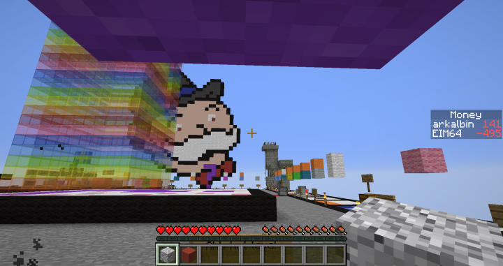 Minecraft monopoly Minecraft Map