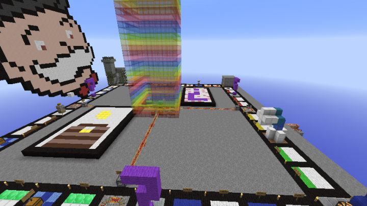 Minecraft monopoly Minecraft Map