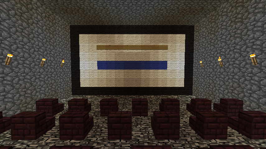 Minecraft Movie Theater Minecraft Map