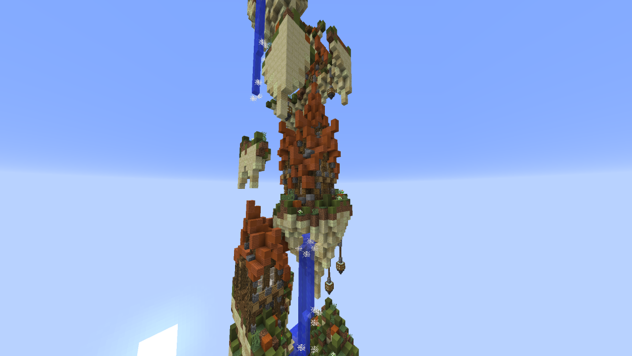Floating Falls - Chunk Challenge Minecraft Map