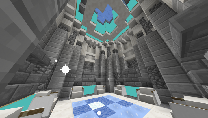 Celestial Space Station - Chunk Chellenge Minecraft Map