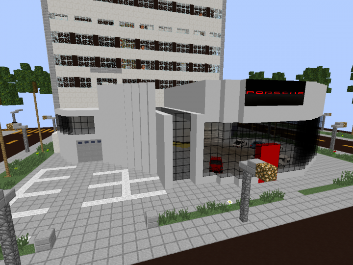 Car Dealership V-2 Minecraft Project