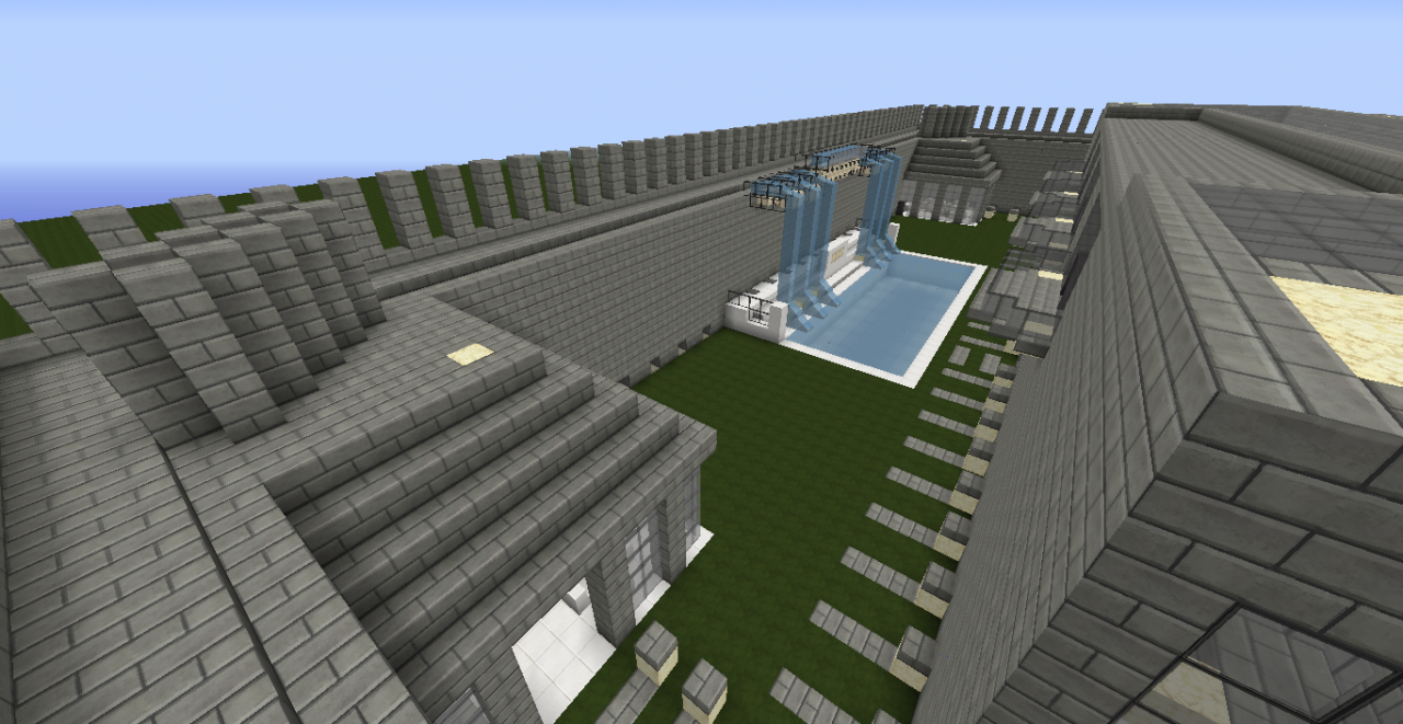 Modern Castle Minecraft Map