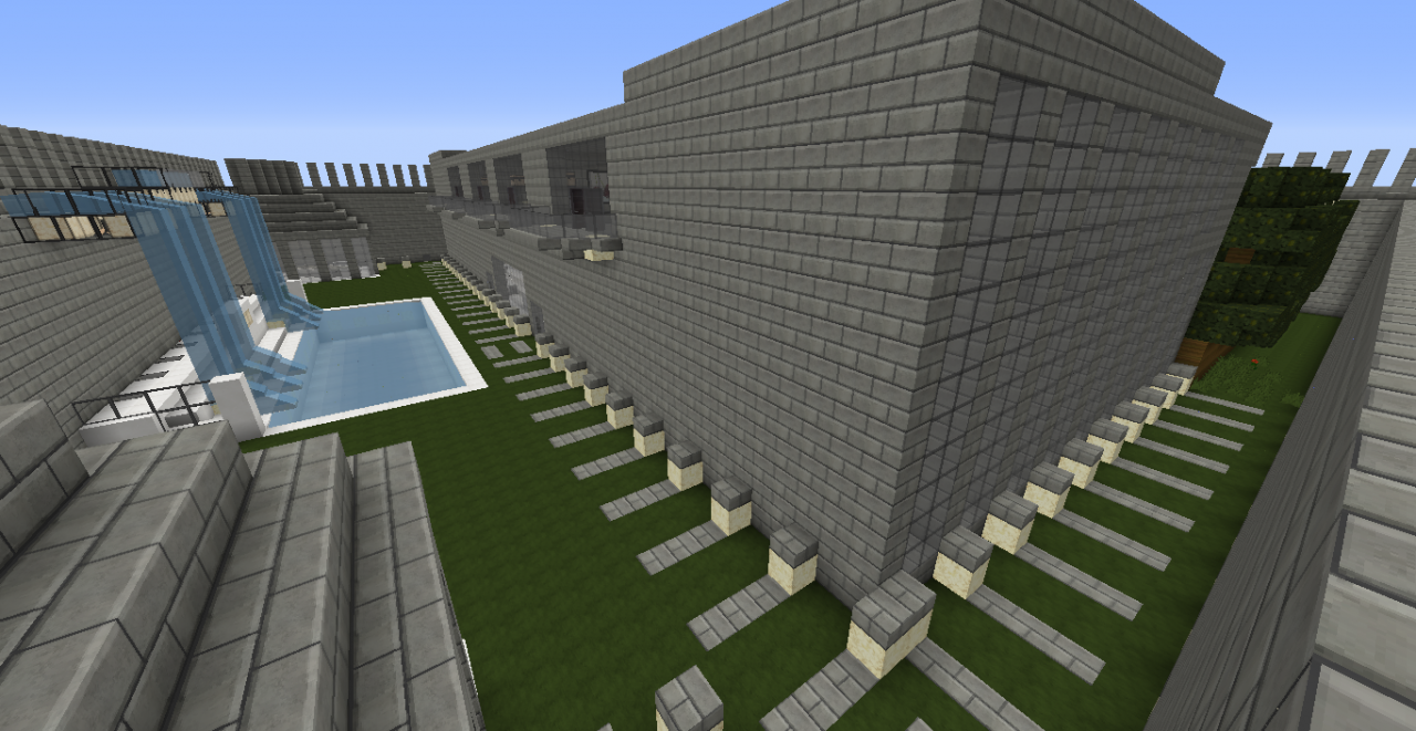 Modern Castle Minecraft Map