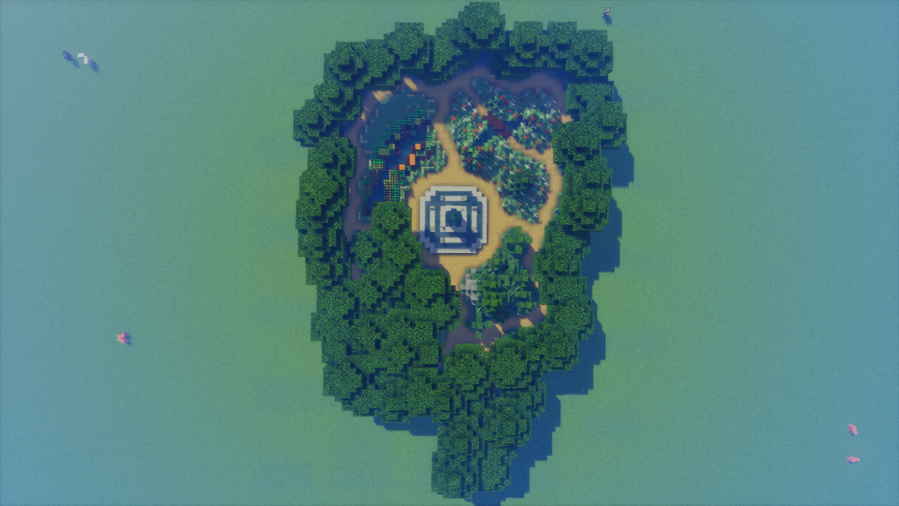 Natural Garden Minecraft Map