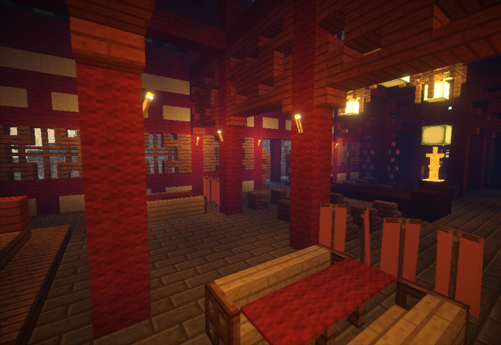 Chinese Architecture 02 - Place of avoiding profane (Minecraft bar ...