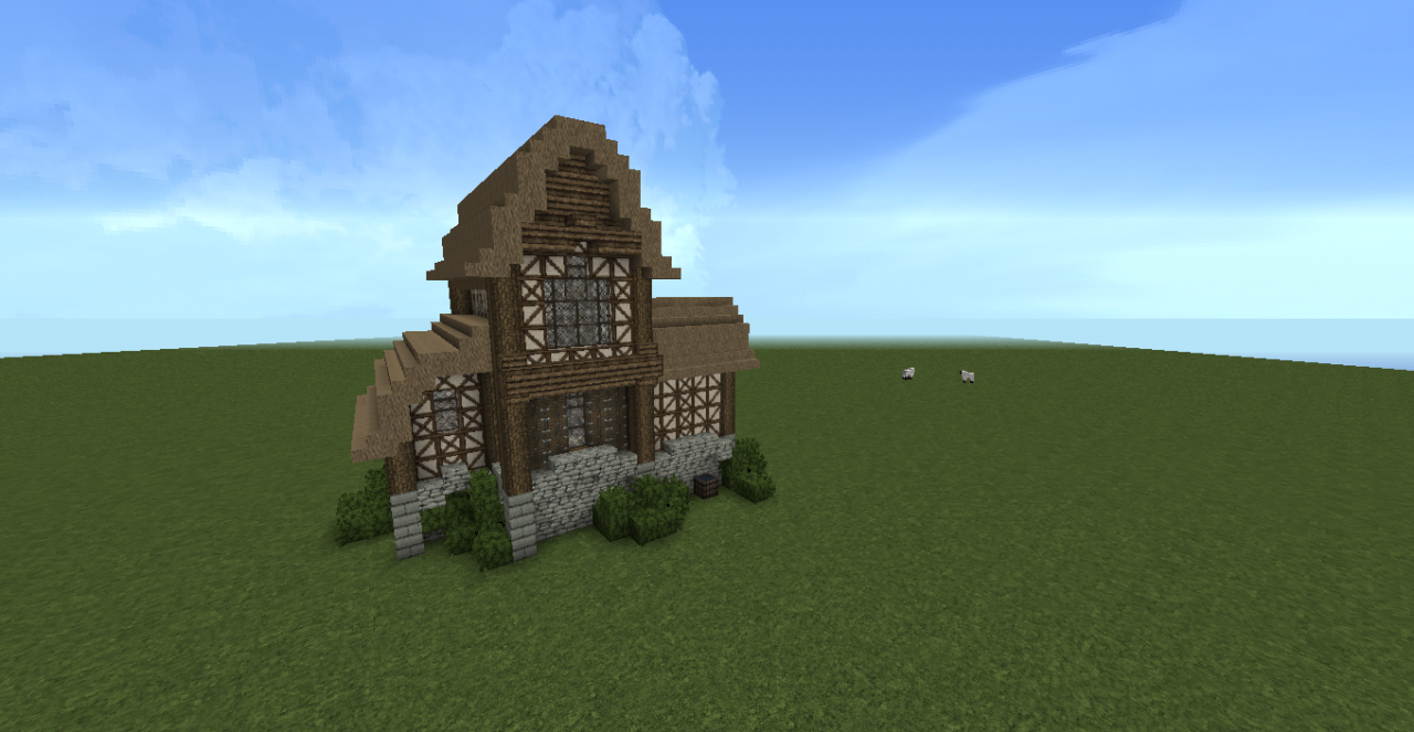 Small Medieval House. Minecraft Map