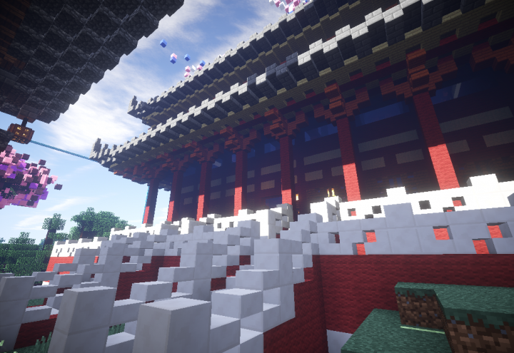 Chinese Architecture 02 - Place of avoiding profane (Minecraft bar ...
